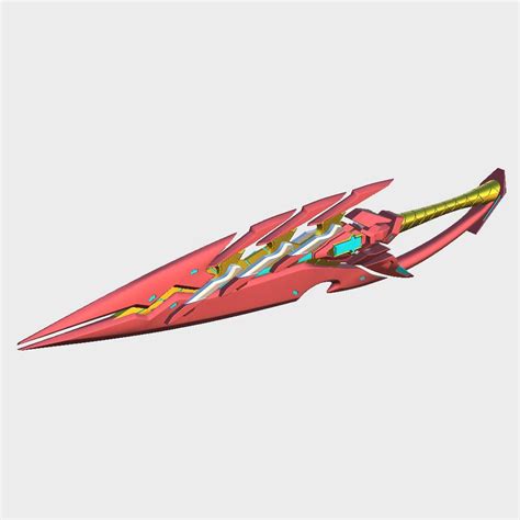 Xenoblade Pyra Aegis Sword 3D Printed Kit Replica - Etsy Singapore
