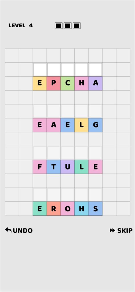 Jumbled Words Puzzle Game Buildbox Template By TheGameAppStudio Codester