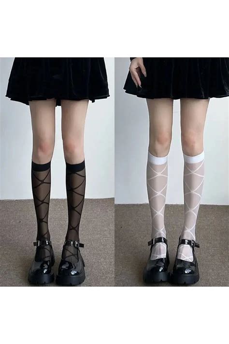 Kawaii Cute Knee High Socks Nhuhn