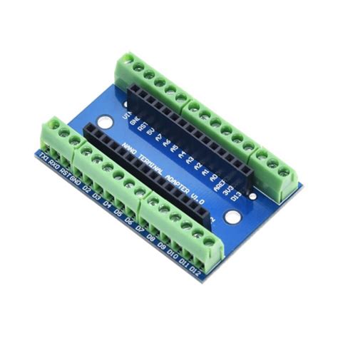Shield Para Arduino Nano Adaptador Com Bornes Bit Maker Arduinos Módulos Sensores 3d E