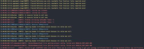 Firebase Phone Auth Auth Missing Client Identifier Error On Release
