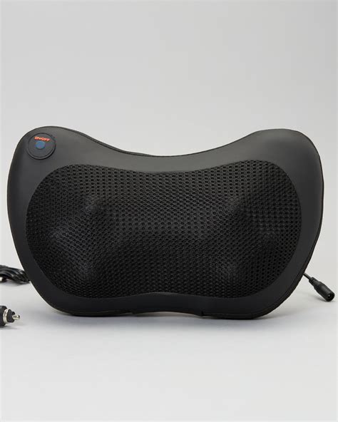 Shop Get It Now Heated Neck And Back Massager In Black Fast Shipping