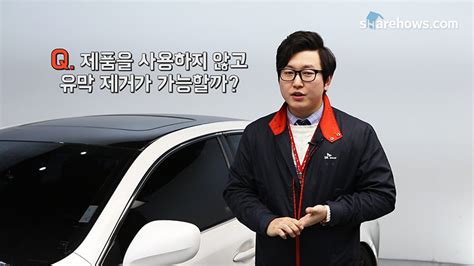 자동차 유막제거 꼭 제품을 사용해야 할까 엔카 미디어