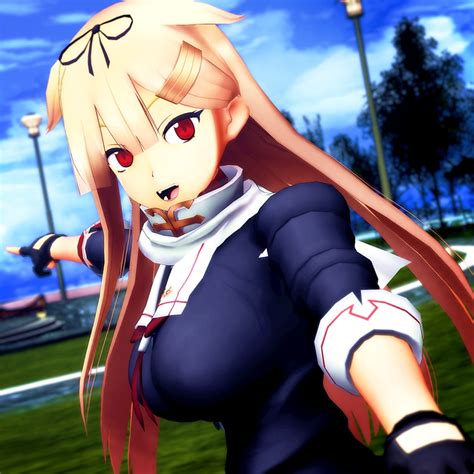 Safebooru 1girl 3d Alternate Breast Size Blonde Hair Breasts Hair