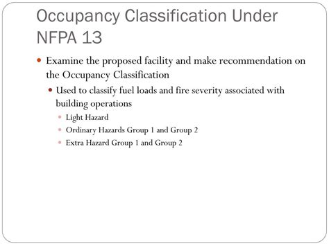 Ppt Occupancy Classification Under Nfpa 13 Powerpoint Presentation Free Download Id6670413 Ppt Occupancy Classification Under Nfpa 13 Powerpoint Presentation Free Download Id6670413