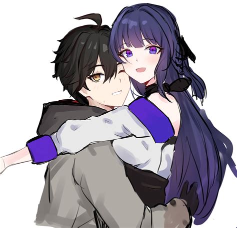 Raiden Mei Raiden Mei And Adam Honkai And 1 More Drawn By