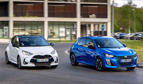 Diaporama Et Photos Essai Comparatif La Peugeot 208 Hybride Défie La