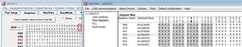 LMX Questions Using TICS Pro Clock Timing Forum Clock Timing TI E E Support Forums