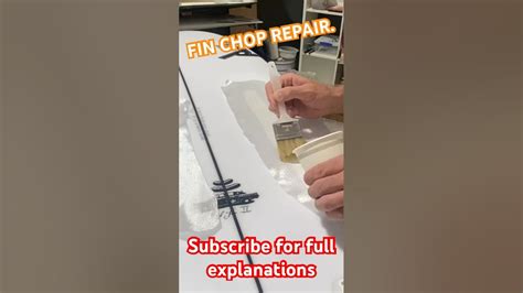 Surfboard Fin Chop Repair Subscribe For Full Edits Dont Miss Out