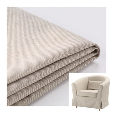 Ikea Ektorp Tullsta Armchair Slipcover Chair Cover Lofallet Beige Off White