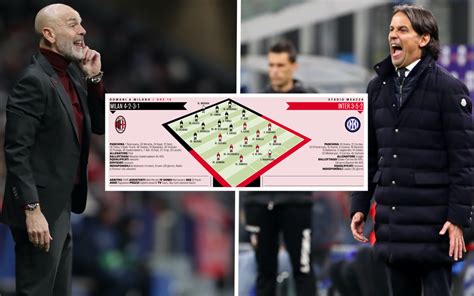 Verso Milan Inter Le Probabili Formazioni Del Derby Di Domani Sera