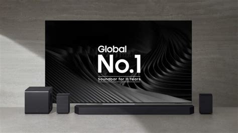 삼성전자 사운드바 11년 연속 글로벌 판매 1위