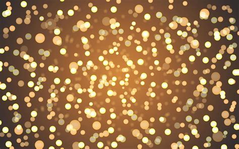 Golden Luxury Bokeh Soft Light Abstract Background Vector Eps 10 Illustration Bokeh Particles