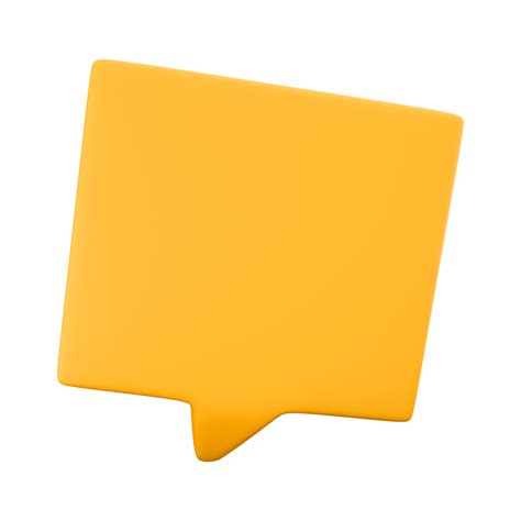 3d Rendering Chat Icon 3d Render Message Notification Icon 24624656 Png
