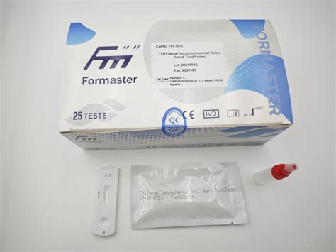 Fitfecal Immunochemical Test Rapid Test Feces Anhui Formaster