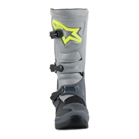 Motocross Boots Alpinestars Tech 3 Dark Grey Light Grey Black In Stock
