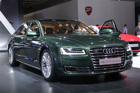 Audi A8L W12 In Verdant Green Pearl Has Jaguar Looks Autoevolution