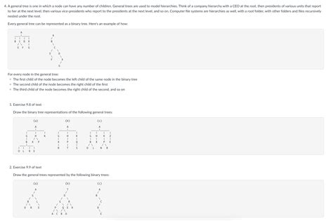Solved Nested Under The Root Every General Tree Can Be