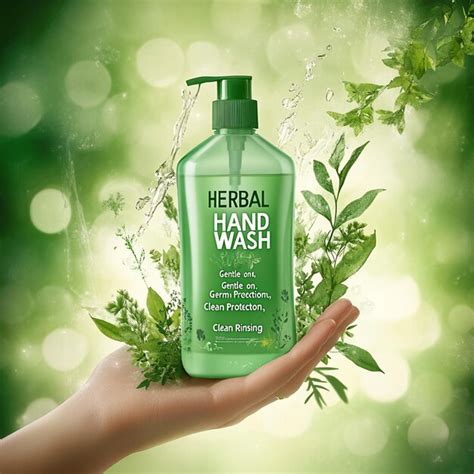Visually Appealing Herbal Advertisements Premium Ai Generated Image