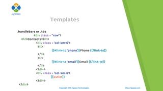 Presentation On Ember Js PDF
