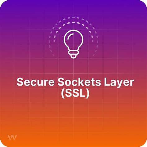 secure sockets layer ssl