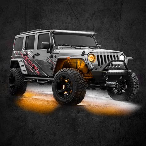 Xkglow Rgb 6w Rock Light W Xkchrome App Controlled Bluetooth Advanced
