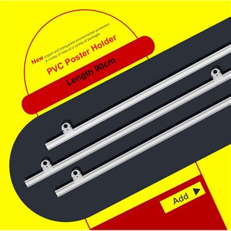 90cm 플라스틱 포스터 스냅 포스터 배너 홀더 스트립 포스터 디스플레이 랙 레일 팝 스토어 광고 고정 장치 포스터 프레임display Systemdisplay