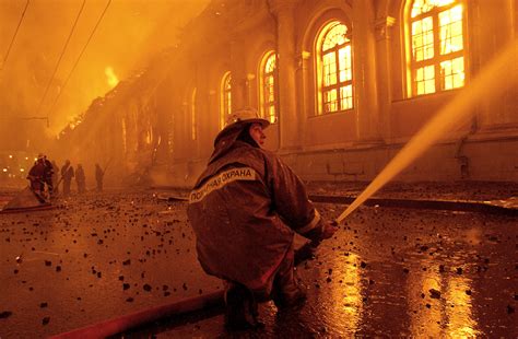 Huge Explosions In Russia As Fire Rages Through Khimki Shopping Mall
