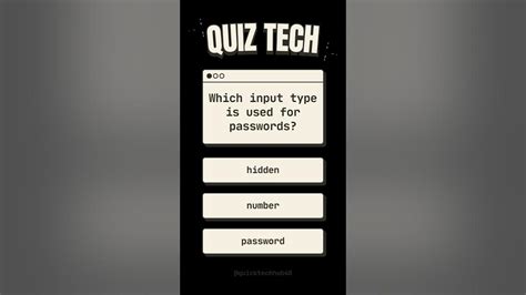 Boost Your Web Dev Skills 🚀 Htmlwebdevelopmenttechquiz Codingshortsquicktech Learnweb