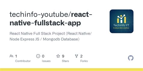 Github Techinfo Youtubereact Native Fullstack App React Native Full Stack Project React
