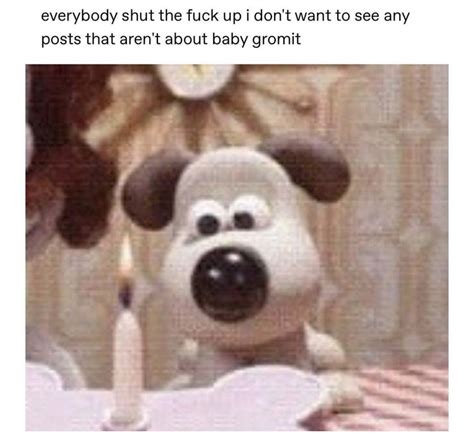 Baby Gromit Aardman Animations Firefly Painting Tumblr Funny