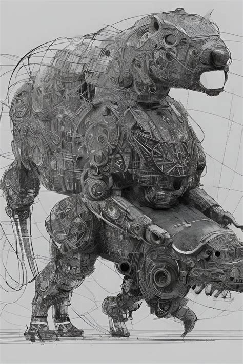 Robot Capybara By Scaredyshroom On Deviantart