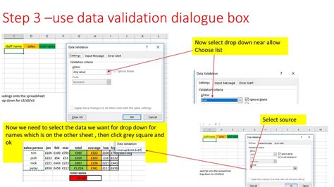 Create A Drop Down In Excel Ppt Download