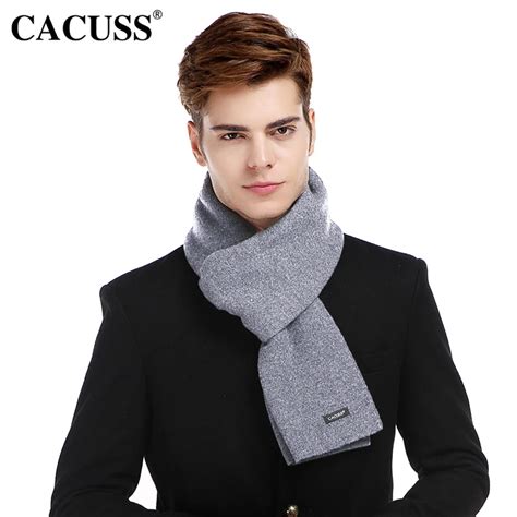 Cacuss Brand Scarf Men Winter Scarf Keep Warm Wool Scarf High Quality