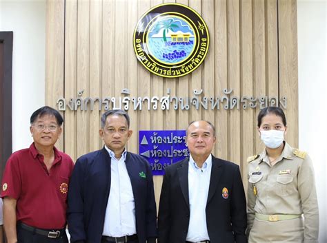 สทป เข้าพบและประชุมกับอบจ ระยอง เพื่อพัฒนาการศึกษาร่วมกัน สถาบันเทคโนโลยีปทุมวัน