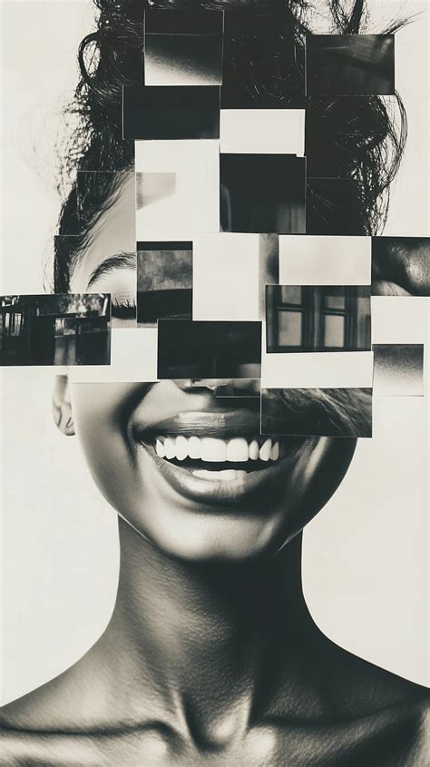 Fragmented Identity Photo On Lummi