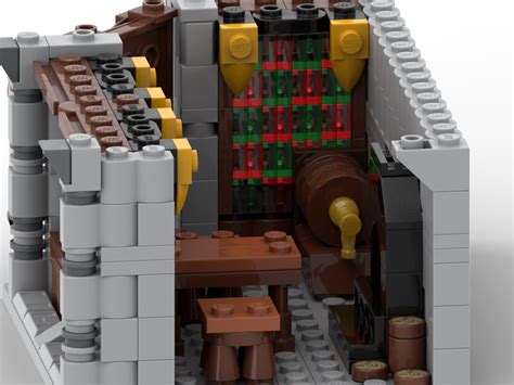 Lego Moc Medieval Tavern By Huebre Rebrickable Build With Lego