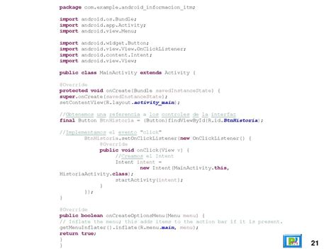 Android Manejo De Eventos Ppt Descargar