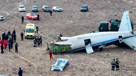 Azerbaijan Airlines Plane Crash Dozens Dead As Passenger Airplane