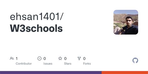 Github Ehsan1401w3schools