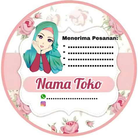 Jual Minimal Order 100 Buah Stiker Produk Kemasan Nasi Box Catering
