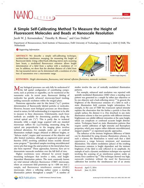 pdf a simple self calibrating method to measure the height of