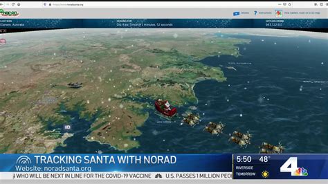 Santa Claus Tracker Map