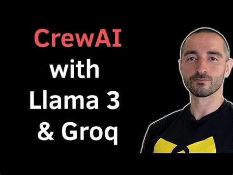 Free Video Crewai With Llama 3 Using Groq Api Ai Agents For Data
