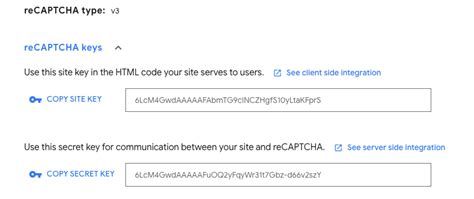 Using Recaptcha V3 Formspree Help