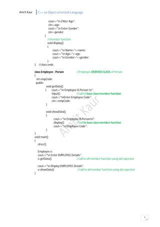 Chapter 8 Inheritance PDF
