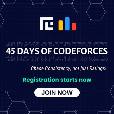 Join Tles 45 Days Of Codeforces Challenge Tle Eliminators Posted On
