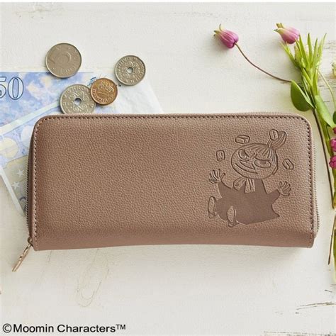 【新刊情報】moomin カードが見やすい 大容量じゃばら式長財布 Book Rose Brown みんなの付録レビュー