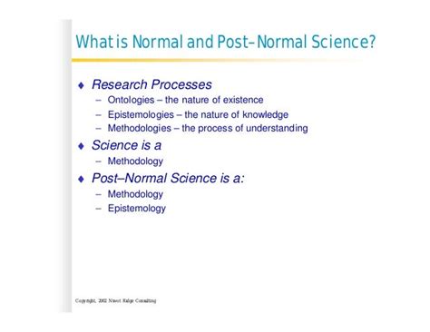Post Normal Science And Extreme Programming