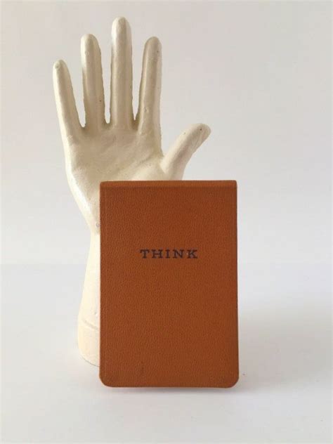 Vintage IBM Think Notepad Etsy
